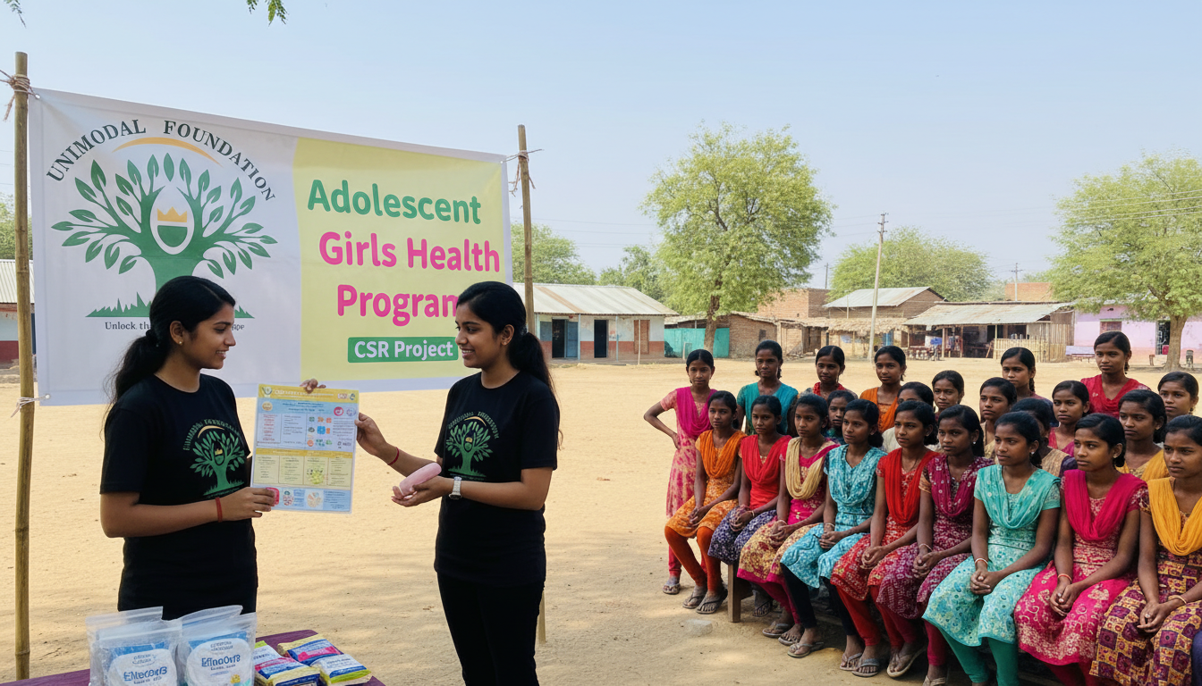 Adolescent Girls Health Program - Unimodal Foundation